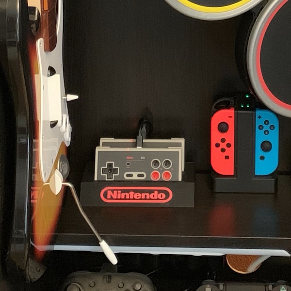 Nintendo Switch NES NES30 8bitdo Controller Holder - Etsy