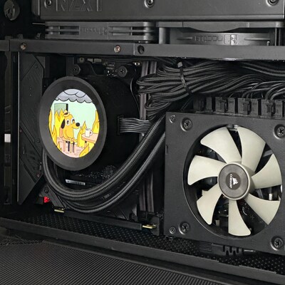 Custmoized Silver Mirrored RGB Gpu Backplate Pc Case Panel Argb Edge ...