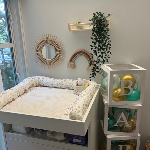 Changing Mat in Fabric, Baskets for Nursing, Changing Pad, Baby Room ...