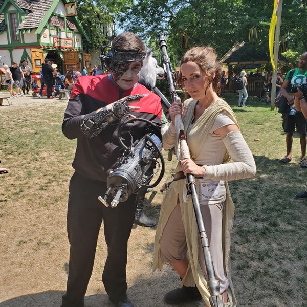 Borg Star Trek Cosplay Cyberpunk Mask Large, - Etsy