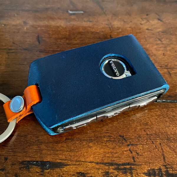 Volvo Series Leather Key Cover - XC40 XC60 XC90 XC70 S60 S80 S90 C30 ...