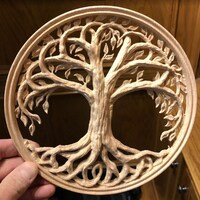 Tree of Life, 3D STL Model, CNC Router Engraver, Artcam, Aspire, CNC ...
