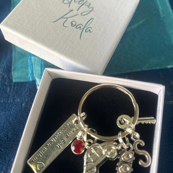 Personalised Wizard MERLIN Themed Keyring OR Bag Clip Gift, Spell Book ...