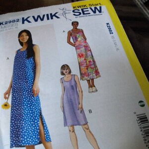 1950s Full and Half Aprons Sewing Pattern Simplicity 8762, Kwik Sew ...