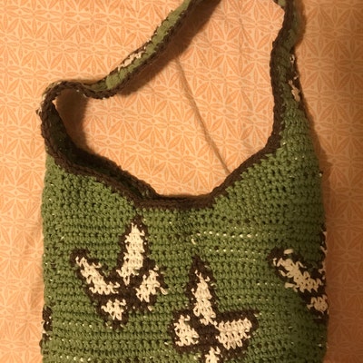 Crochet Bag Pattern Crochet Purse Pattern Crochet Butterfly Bag ...