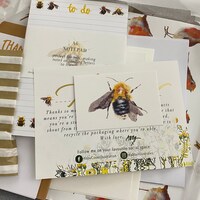 Bumble Bee A6 'to Do' Notepad, Blank Notepad, Christmas Gift, A6 ...