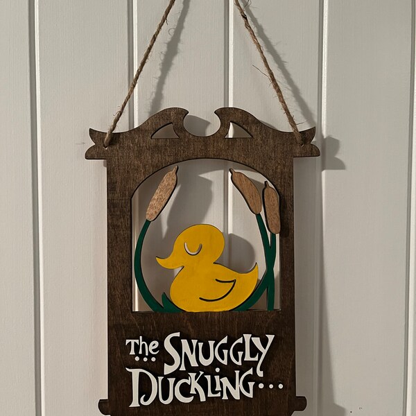 Snuggly Duckling Sign - Etsy