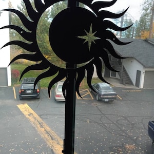 Metal Sun Wall Art Rusted Sun Rustic Sun Yard Art Sun Metal Wall Art ...