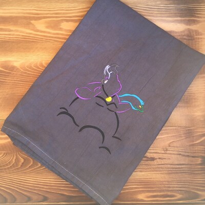 Ursula From the Little Mermaid Sketch Digital Embroidery Machine ...
