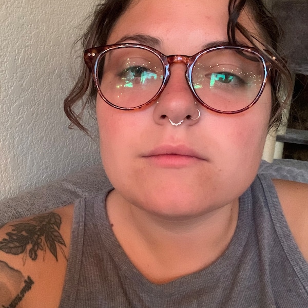 Dainty 6mm Septum Ring, Snug Fit Septum Hoop, Delicate, Indian Septum ...