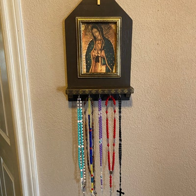 Catholic Clock Shrine - Etsy