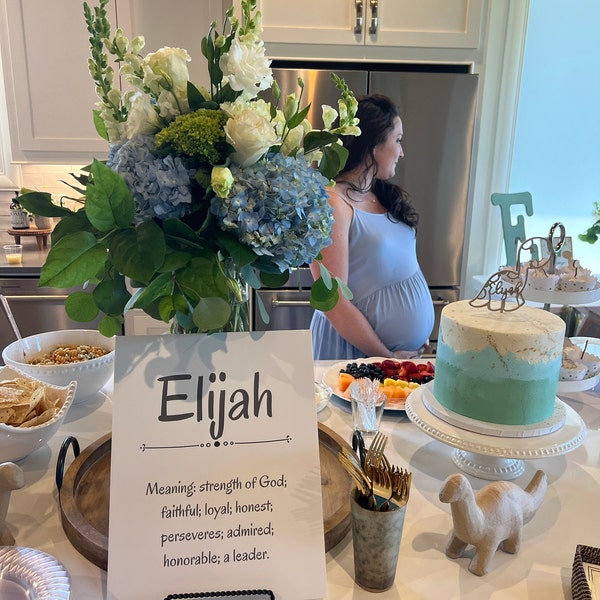 David Baby Name Meaning Baby Names Nursery Sign Boy Names Printables Instant Digital Downloads ...