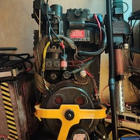 Spirit Halloween Life Size Proton Pack Zyklotron und Bumper 3D Druck ...