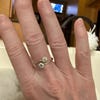 1 Ct Diamond Ring, 14K Gold 5 Stone Diamond Ring, Lab Grown Diamond ...