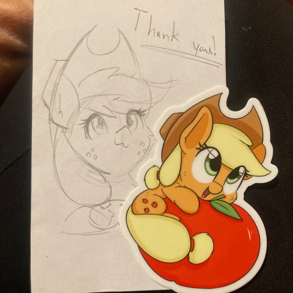 Applejack Sticker - Etsy
