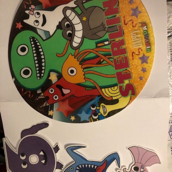 Spidey Birthday Themed Edible Cake Topper - Rectangular Design - Wafer ...