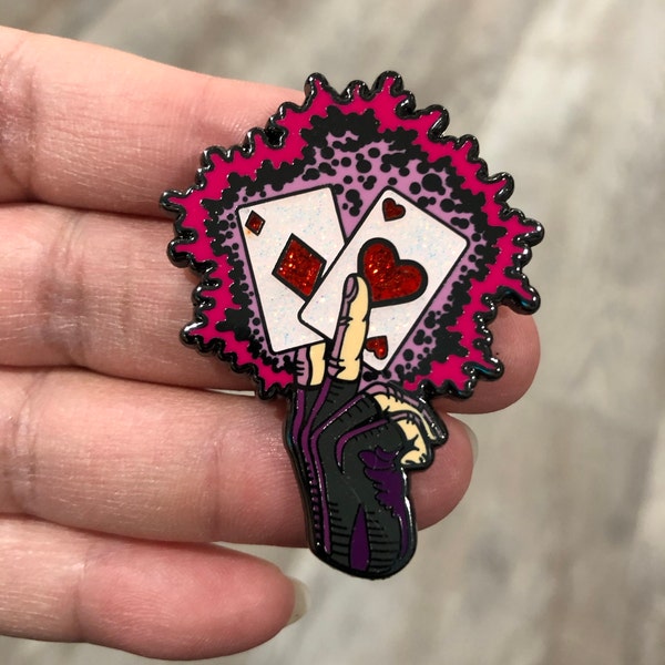 Gambit Kinetic Cards Lapel Pin X-men - Etsy