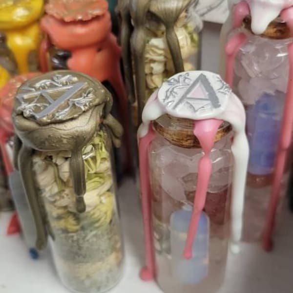 Glass Bottles With Corks, 5, 10, 15, or 20 Ml Clear Empty Jars With Cork Stopper Lids, Vials for ...