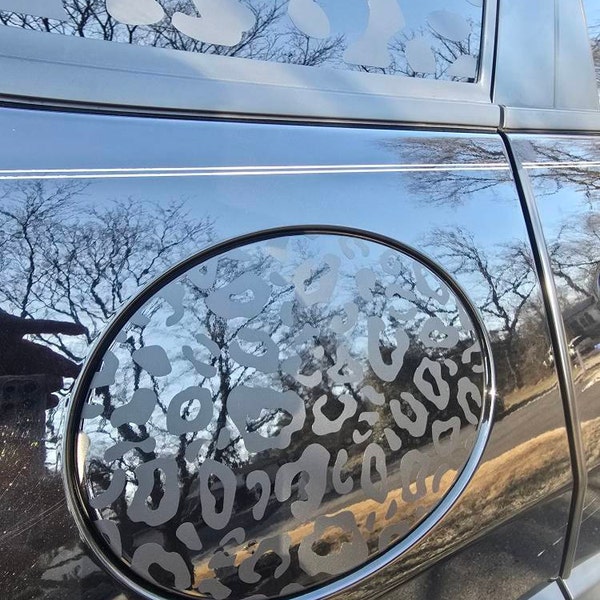 Leopard Print Decals Stickers Cut to Fit JDM Vehicle Wrap / Truck Car ...