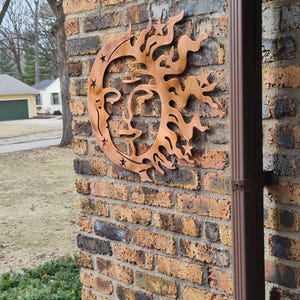 24" Tree of Life Copper Patina Finish Metal Wall Art Hanging - Etsy