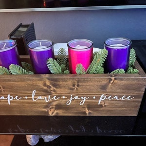 Advent Printable Hope Love Joy Peace Print Advent Digital Print ...