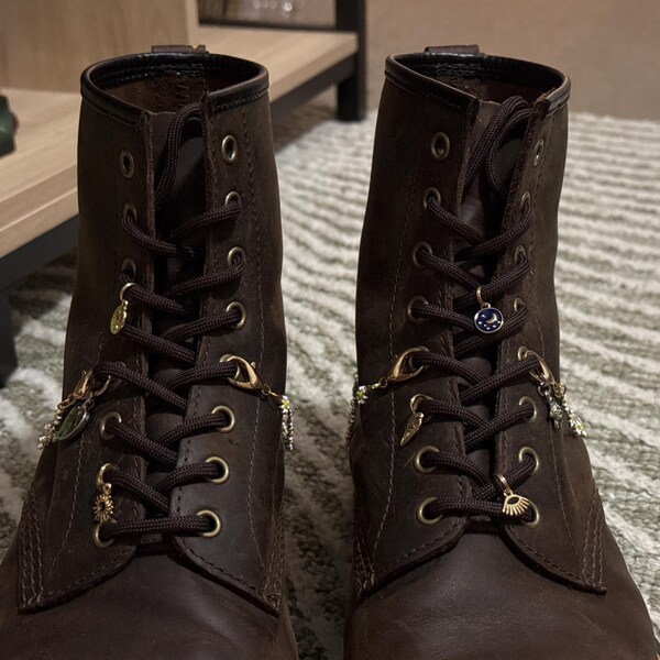 Goth Heart Charm - Shoes Charm - Boot Charms (dr Martens Style) Grunge ...