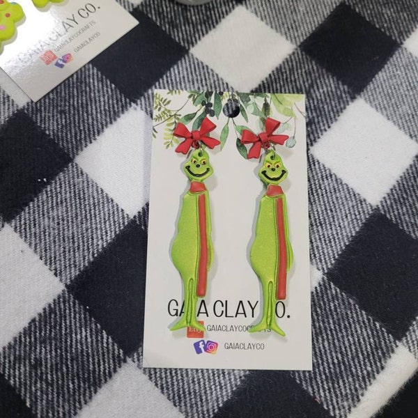 Santa and Mrs Claus Polymer Clay Cutter |SET Holiday Winter Clay ...