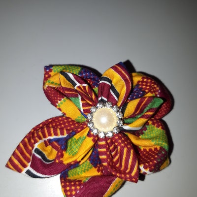 African Print Fabric Ntoma Ankara Kitenge Handmade Headband Head Wrap ...