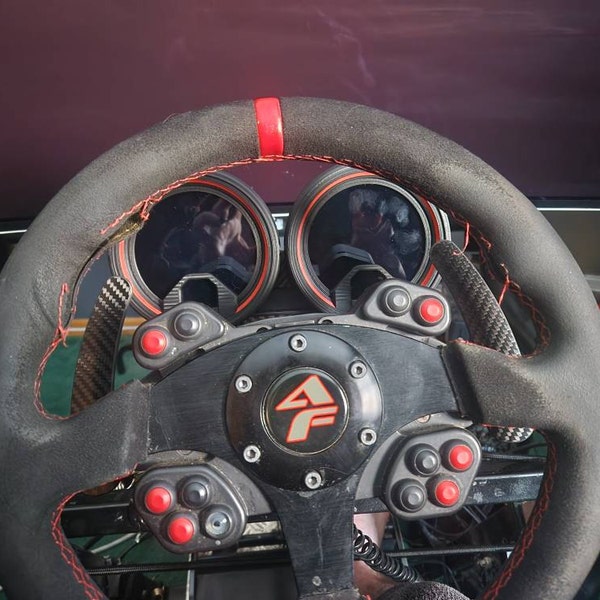 Sim Racing Dashboard DDU: Triple Screen Touchscreen Gauge - Etsy