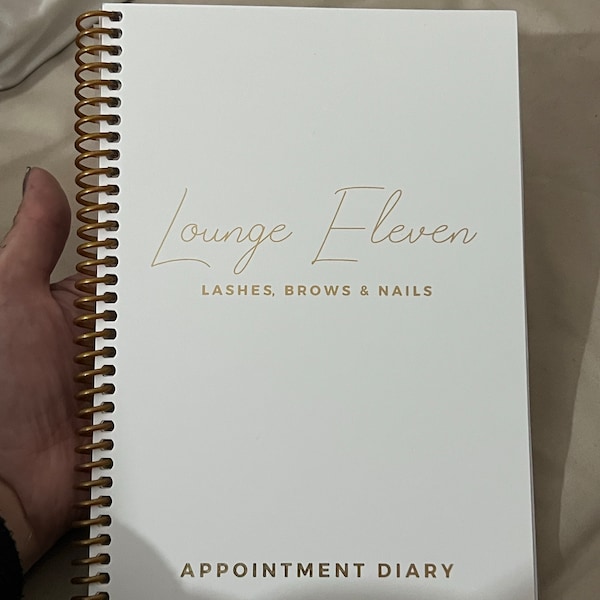 2025, A4, Appointment Diary Day per Page or Order Book NO TIMES, Foil ...