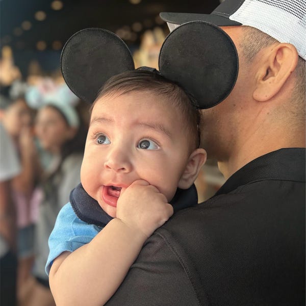 Black Mickey Ears, Mickey Ears, Baby Boys Toddler Mouse Ears, Plain ...