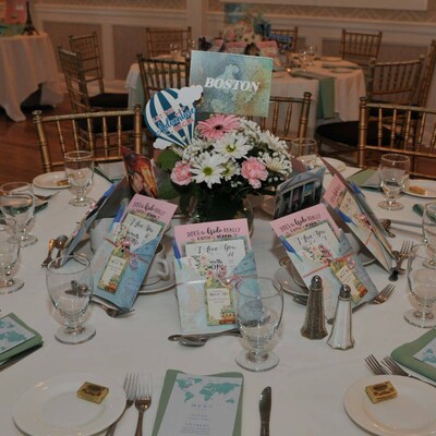 Editable Travel-theme Table Numbers Template, Vintage Map, Instant ...