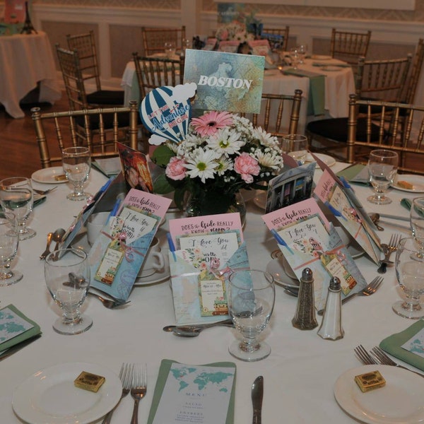 Editable Travel-theme Table Numbers Template, Vintage Map, Instant ...