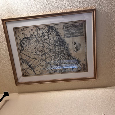 Vintage Map Key West, Key West Pictorial Map, Vintage Map Print, Old ...