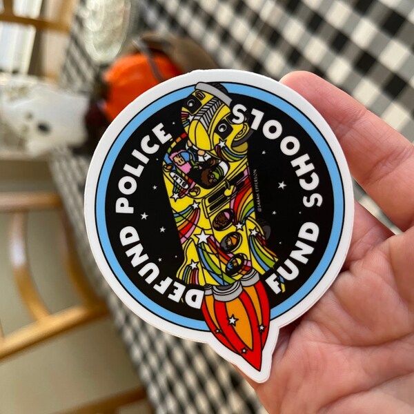 Defund Police / Fund Schools - Sticker - Etsy