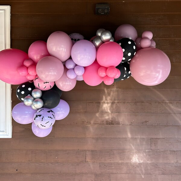 Bat Balloon Garland Kit DIY Halloween Bat Balloon Arch Kit Bat Balloons ...