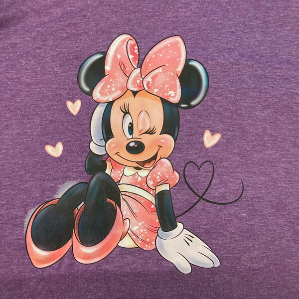 Minnie Mouse PNG File, Minnie Leopard Gold Glitter, Minnie Sublimation ...