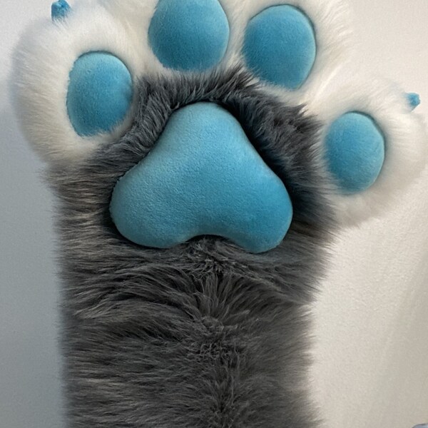 Four Finger Thumb Style Puffy Hand Paw Pattern [PDF DOWNLOAD] - Etsy