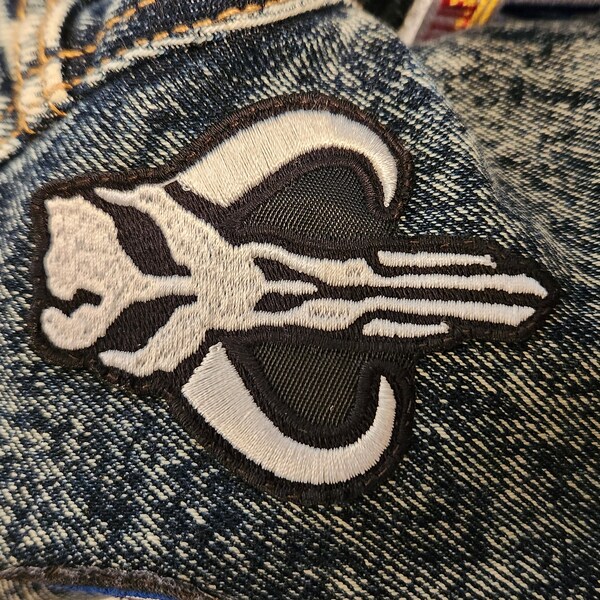 3.5" Pre Made Blank Patch Overlock Edge Embroidery (listing is for 3 ...