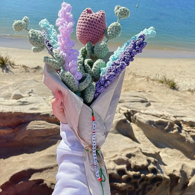 Crochet Thistle Pattern Step by Step Crochet Flower Pattern - Etsy