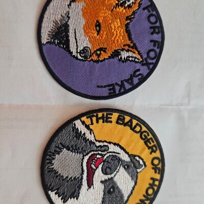 Skeleton Middle Finger Embroidered Patch / Vegan Adhesive / Gothic ...