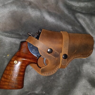 Smith & Wesson Model 19 K Frame Revolver Holster - Etsy