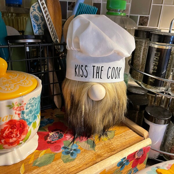 Gnome, Chef Gnome, Cooking Gnome, Scandinavian, Home Accents - Etsy
