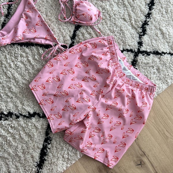 Newlywed Matching Swimwear. Mr & Mrs Honeymoon Bathing Suits With Plus ...