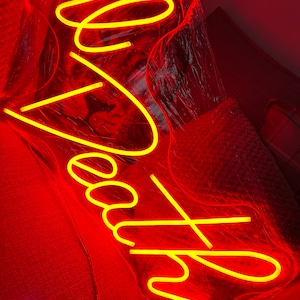 Dripping Lips Neon Sign/ Custom Neon Sign/ Custom Name Neon - Etsy