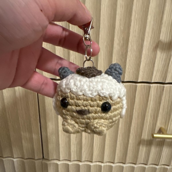 Appa Amigurumi Keychain - Etsy