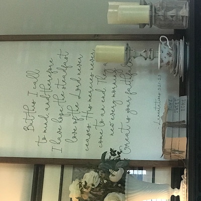 Christian Bible Verse Wood Sign Wall Art - Etsy