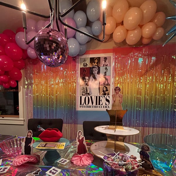 Updated Custom Eras Yourself Poster Birthday Era Party Welcome Sign ...