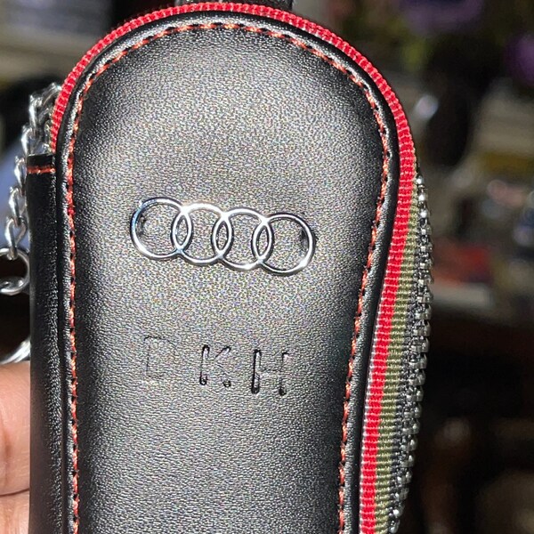 Car Key Cover,leather Key Fob Wallet, Leather Car Key Pouch, Leather ...