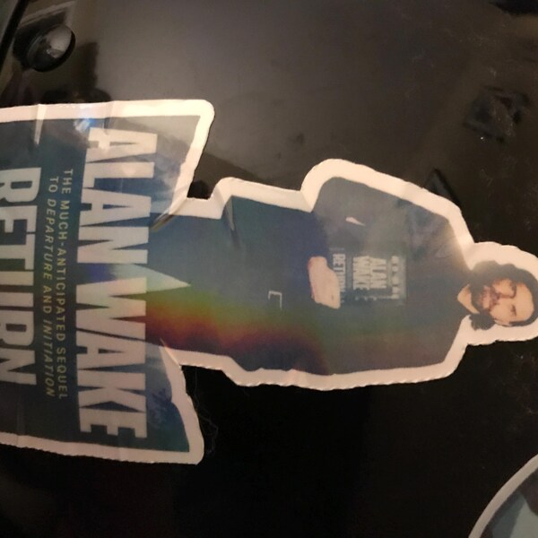 Alan Wake Return Sticker - Etsy